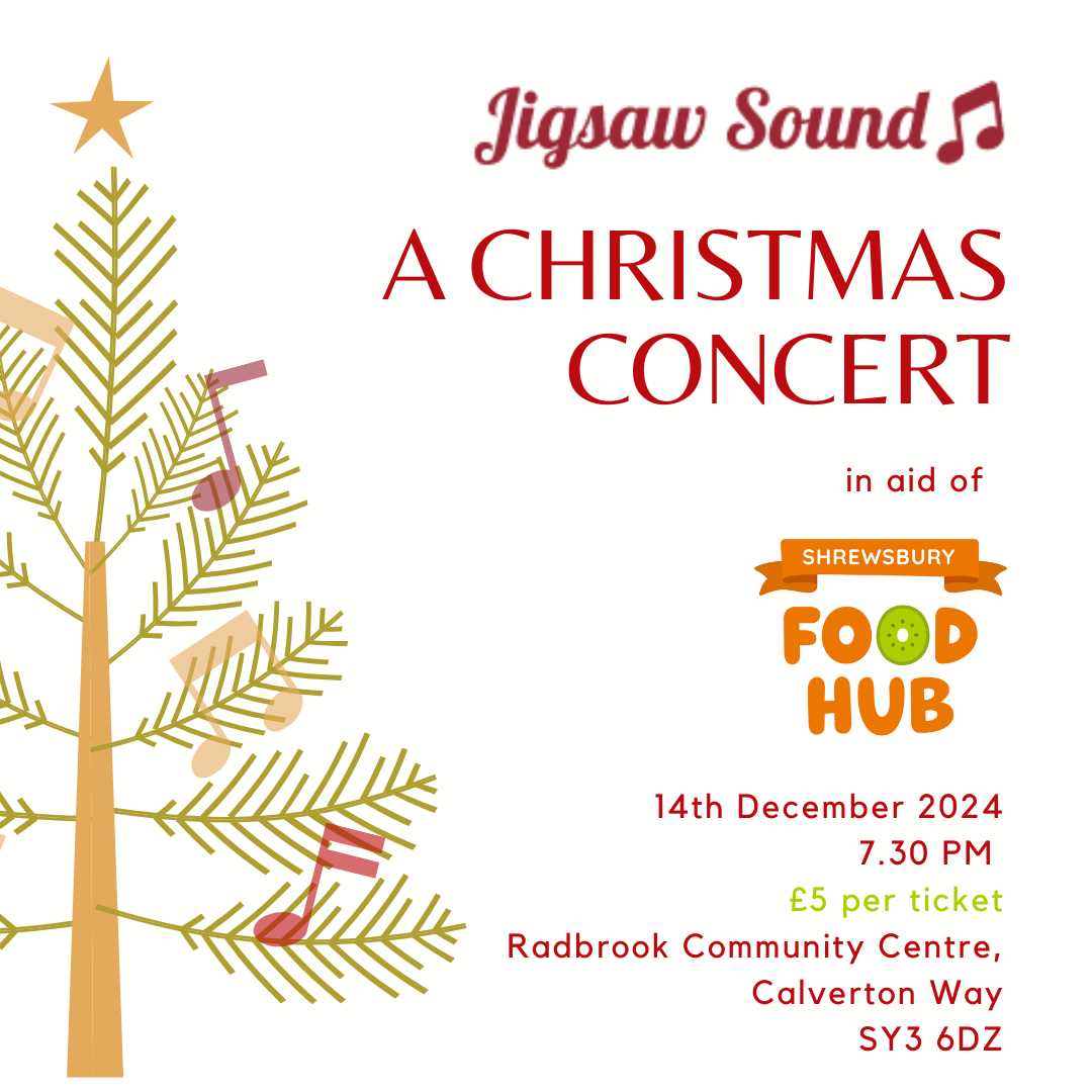 Christmas Choir Fundraising Concert - Shrewsbury Food Hub